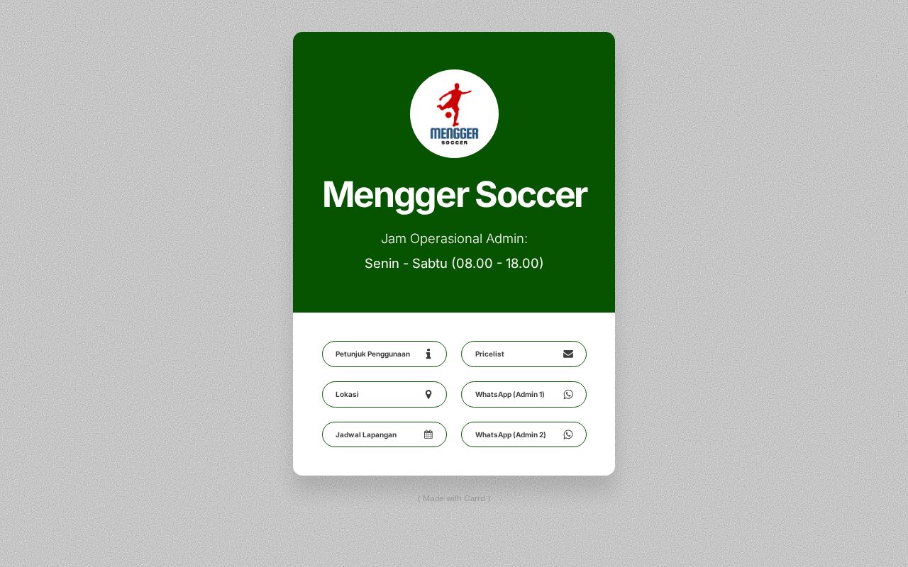 Mengger Soccer